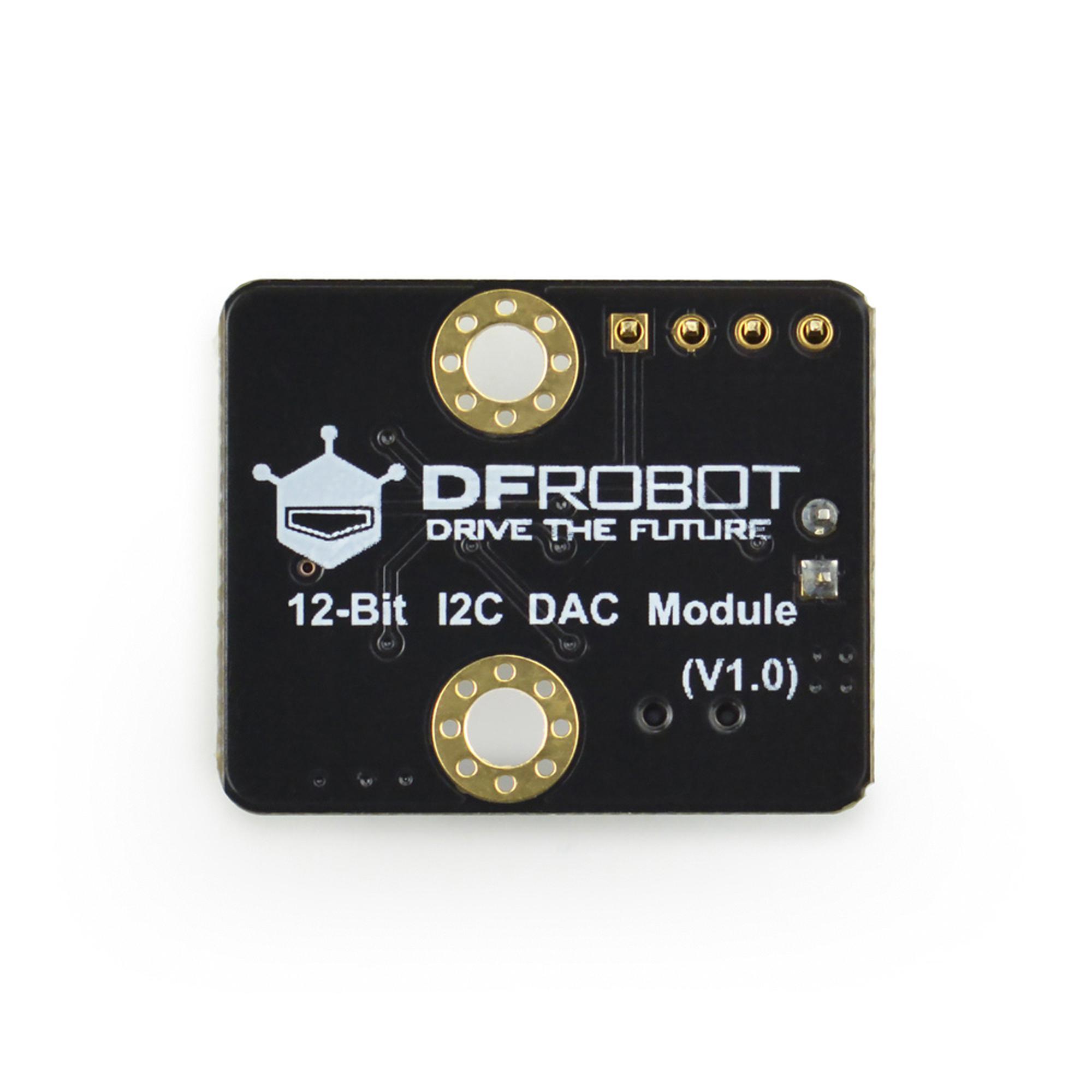 Dfr0552 Dfrobot I2c 12 Bit Dac Module For Arduino And Raspberry Pi Board